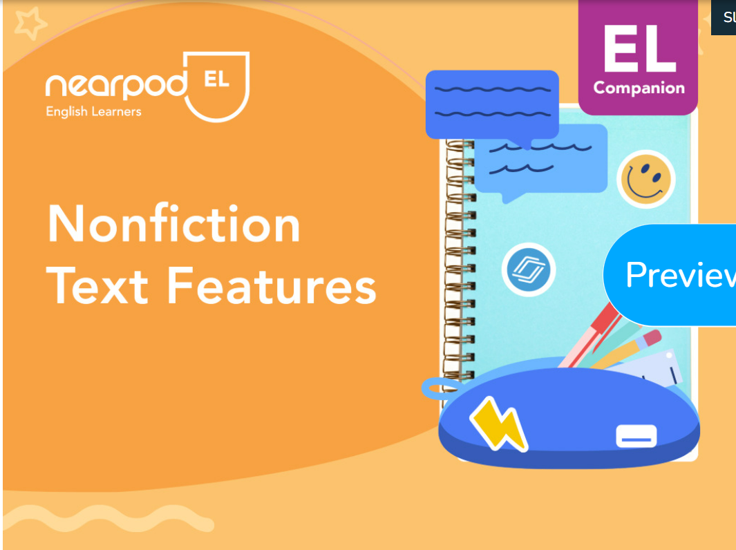 Nonfiction Text Features EMedia