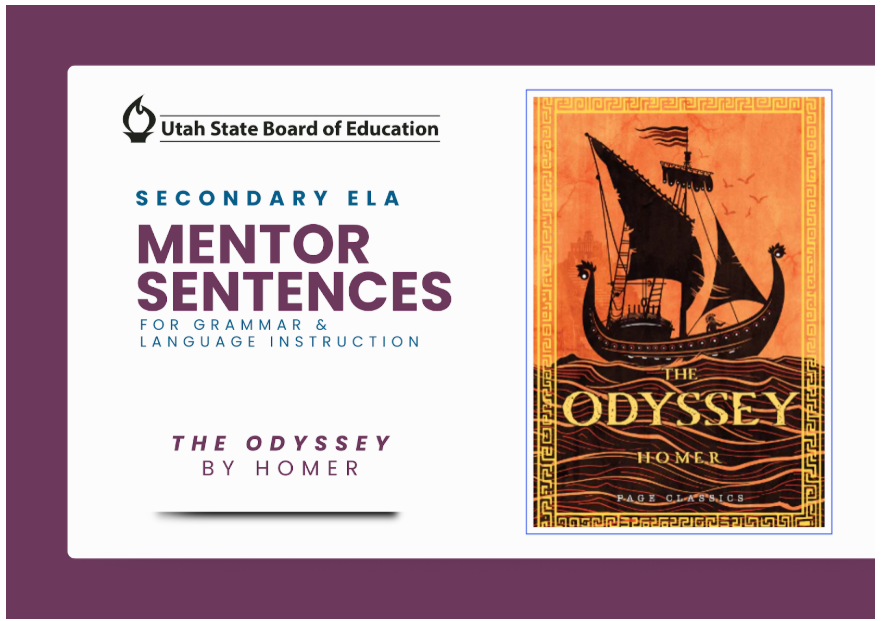 Mentor Sentences for The Odyssey | eMedia