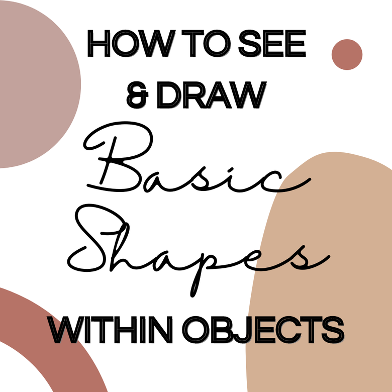 How To See & Draw Basic Shapes Within Objects Lesson | eMedia